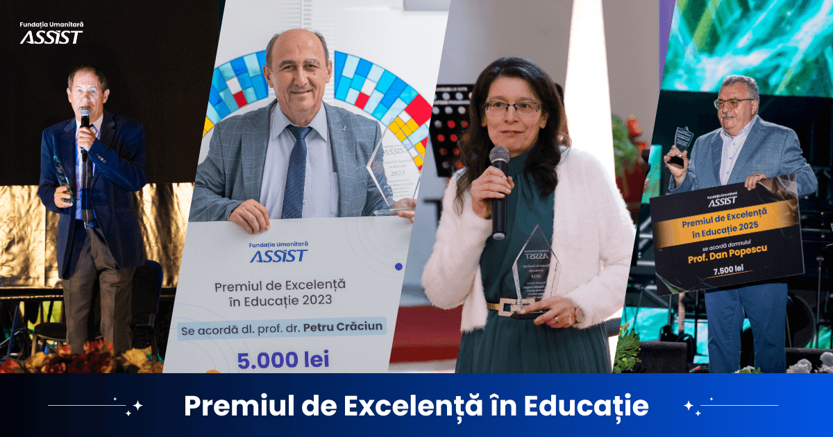 Cei patru profesori remarcabili distinși cu Premiul de Excelență în ...